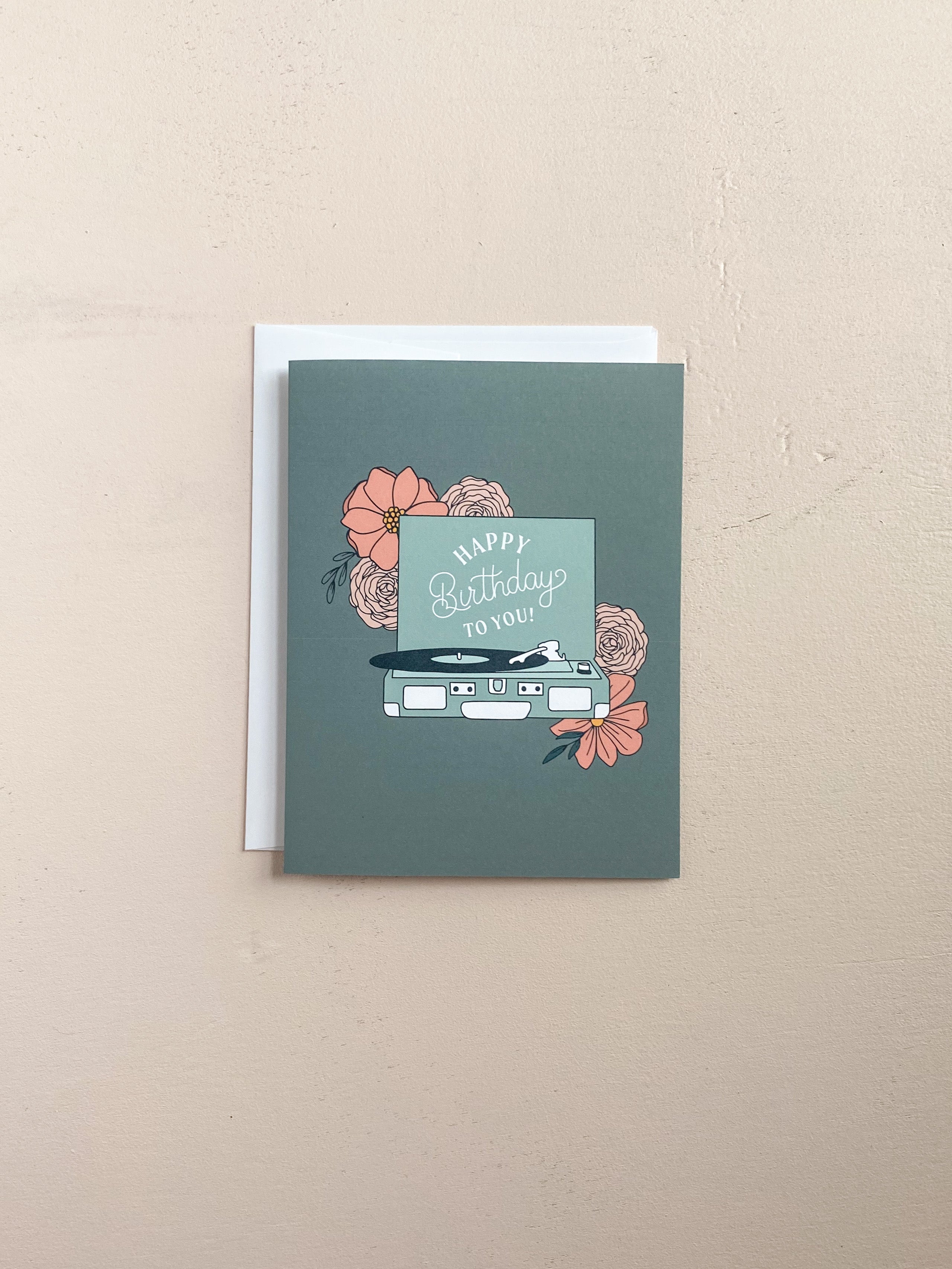 Record Year Birthday Greeting Card – Daisy Market Co.